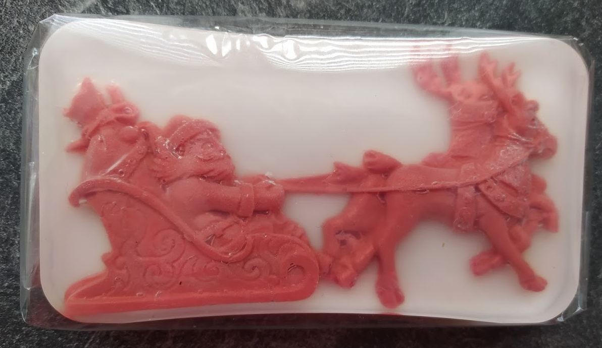 DIY Layered Santa Soap (melt and pour) – Adventures of a Cat Lady